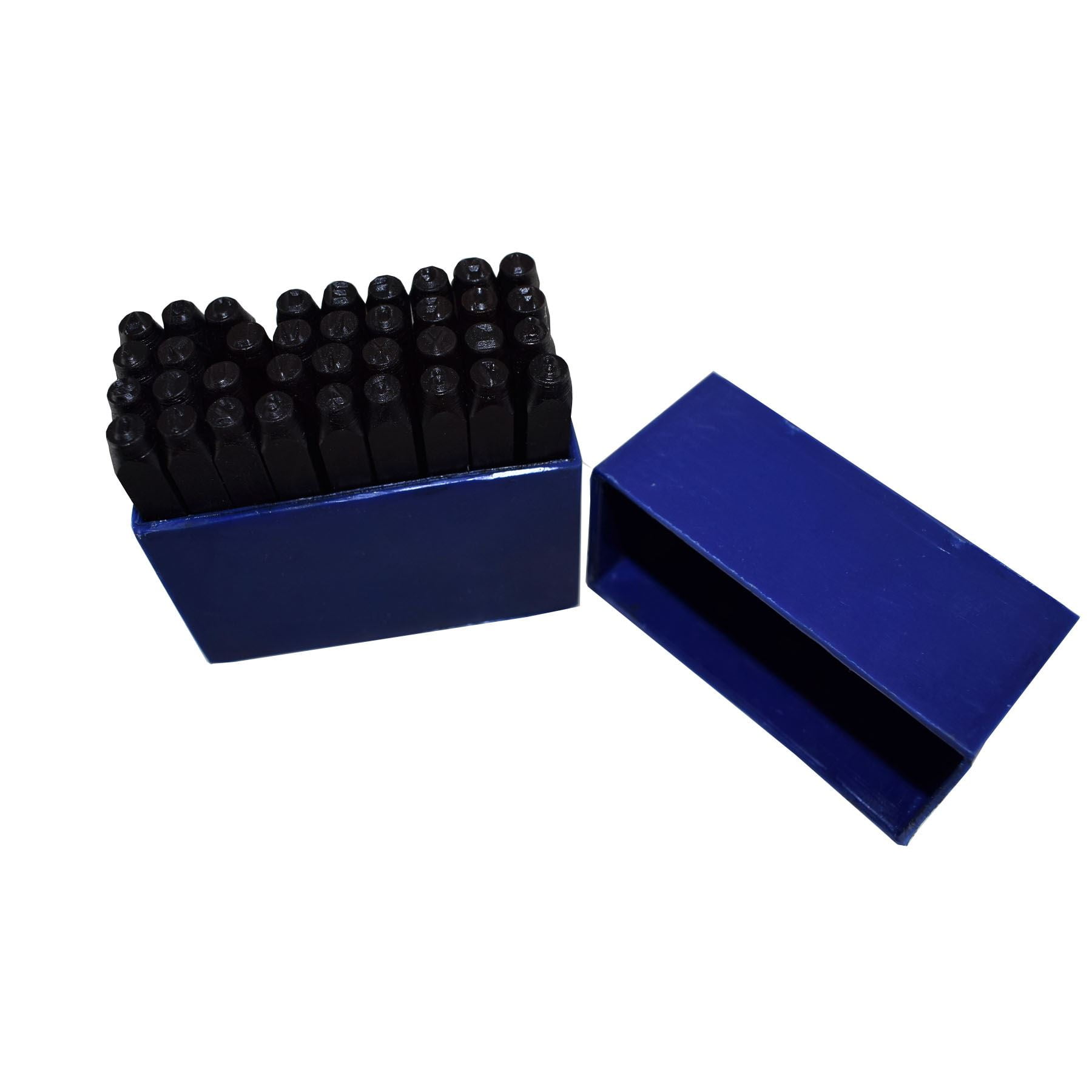 4mm Letter And Number Stamp Set Metal Wood Marking Punch Stamps 36pc ...