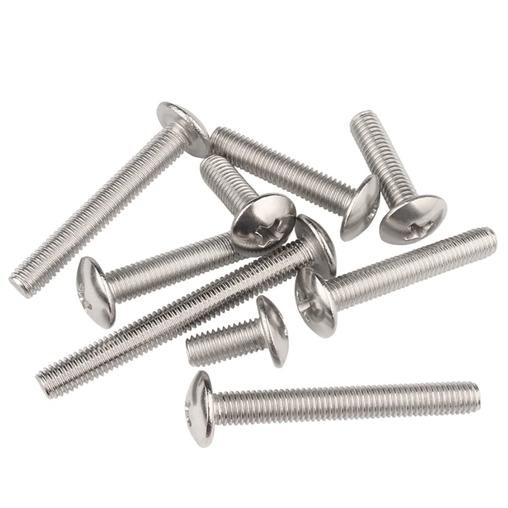 4mm Metric Knobs Screws, 1 Pound About 130pcs M4 x 35mm Long Screws ...