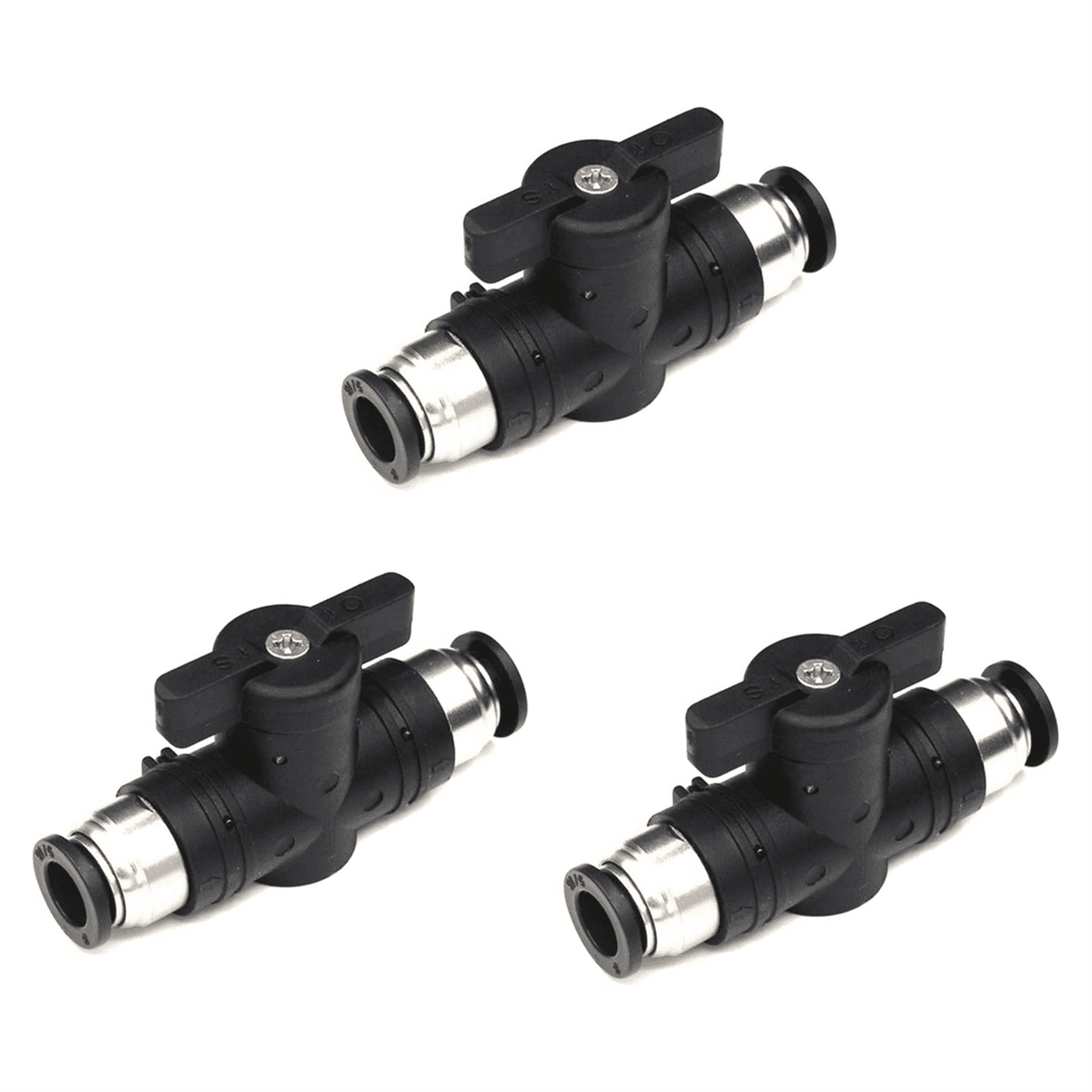 4mm Push Connect Valve Valve 4mm Air Flow Control Valve Quick Connect ...