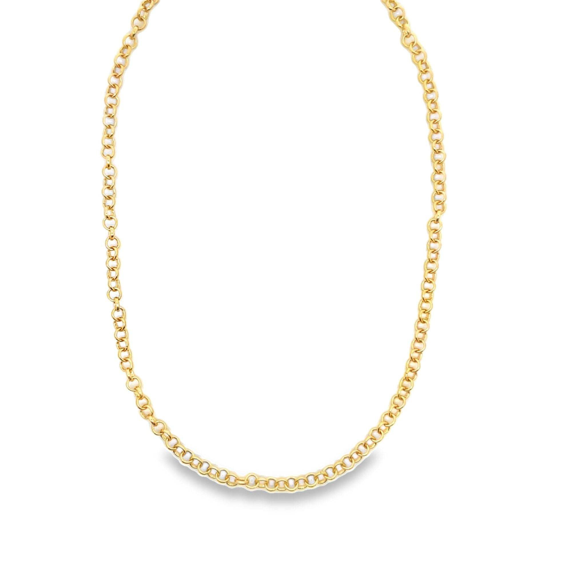 4mm Rolo Chain (F154) - Walmart.com