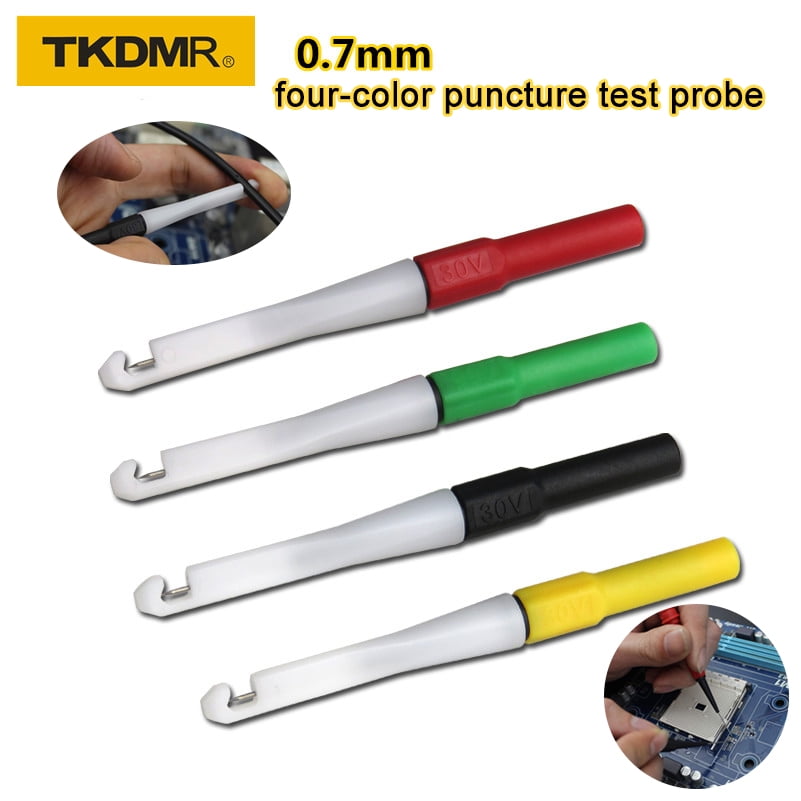 4mm Socket Insulation Piercing Needle Non-destructive Back Probe Pin ...