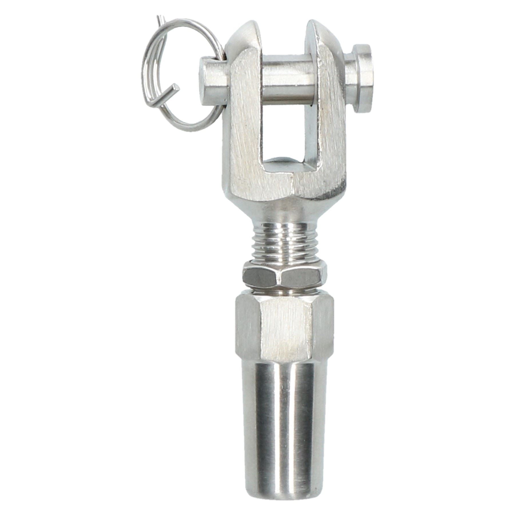 4mm Wire Cable Rope Jaw Rigging Terminal Swageless DIY Fitting ...