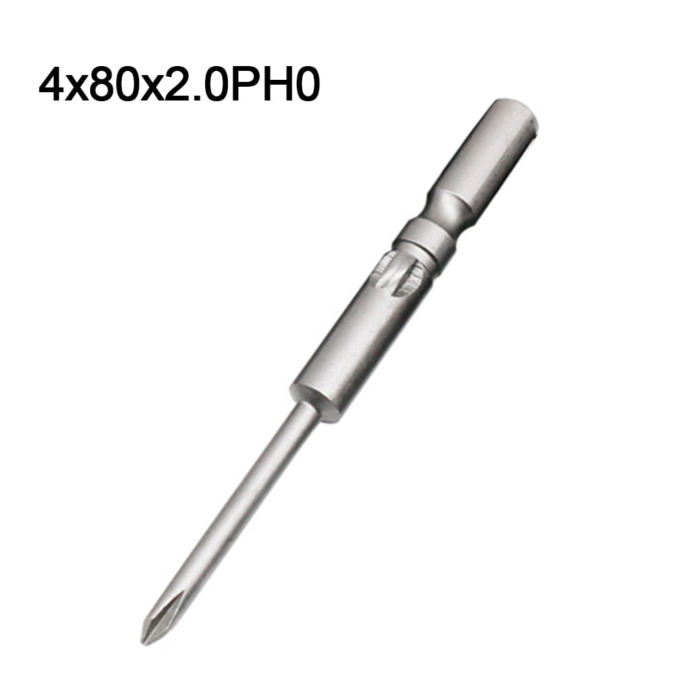 4mm round shank PH00 PH0 PH1 PH2 magnetic Electric Cross screwdriver ...