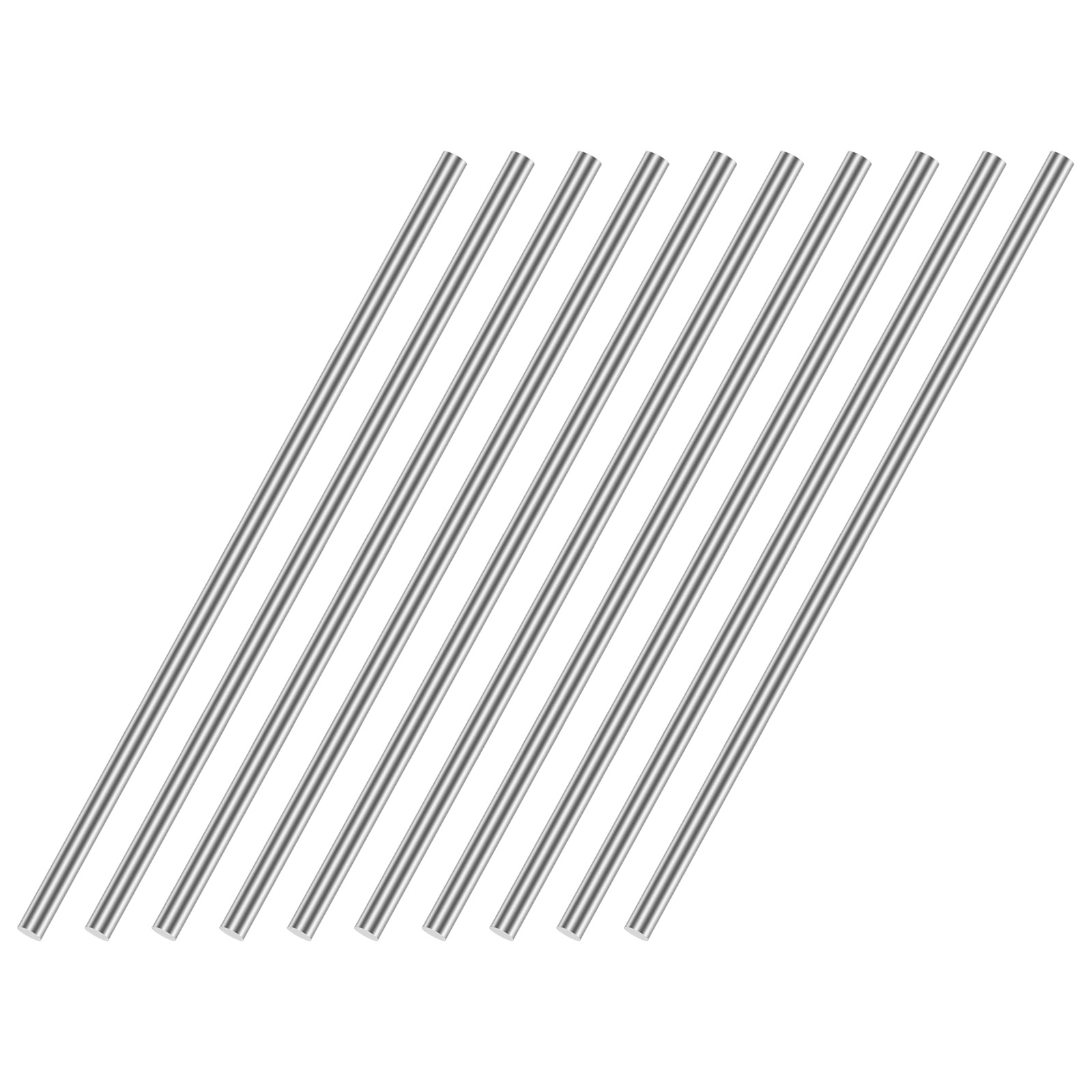 4mm x 150mm 304 Stainless Steel Solid Round Rod for DIY Craft 12pcs ...