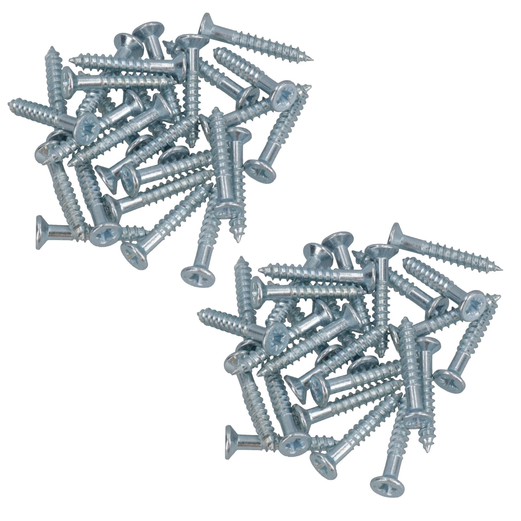 4mm x 25mm PZ2 Drive Countersunk Wood Chipboard Screws Fasteners 130pc ...