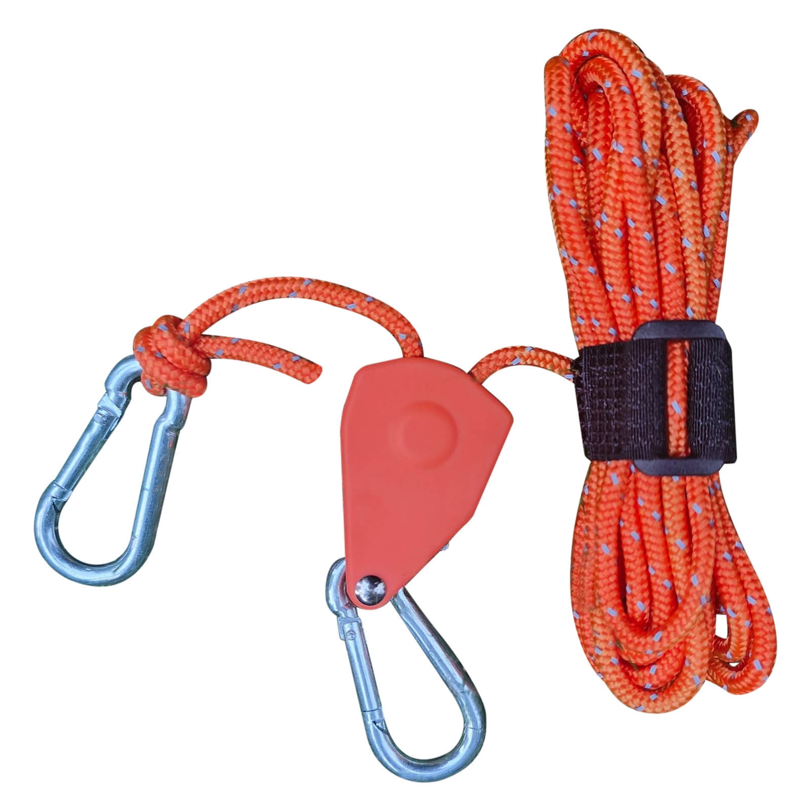 4mmx4m Reflective Tent Guyline | Nylon Rope with Metal Pulley ...