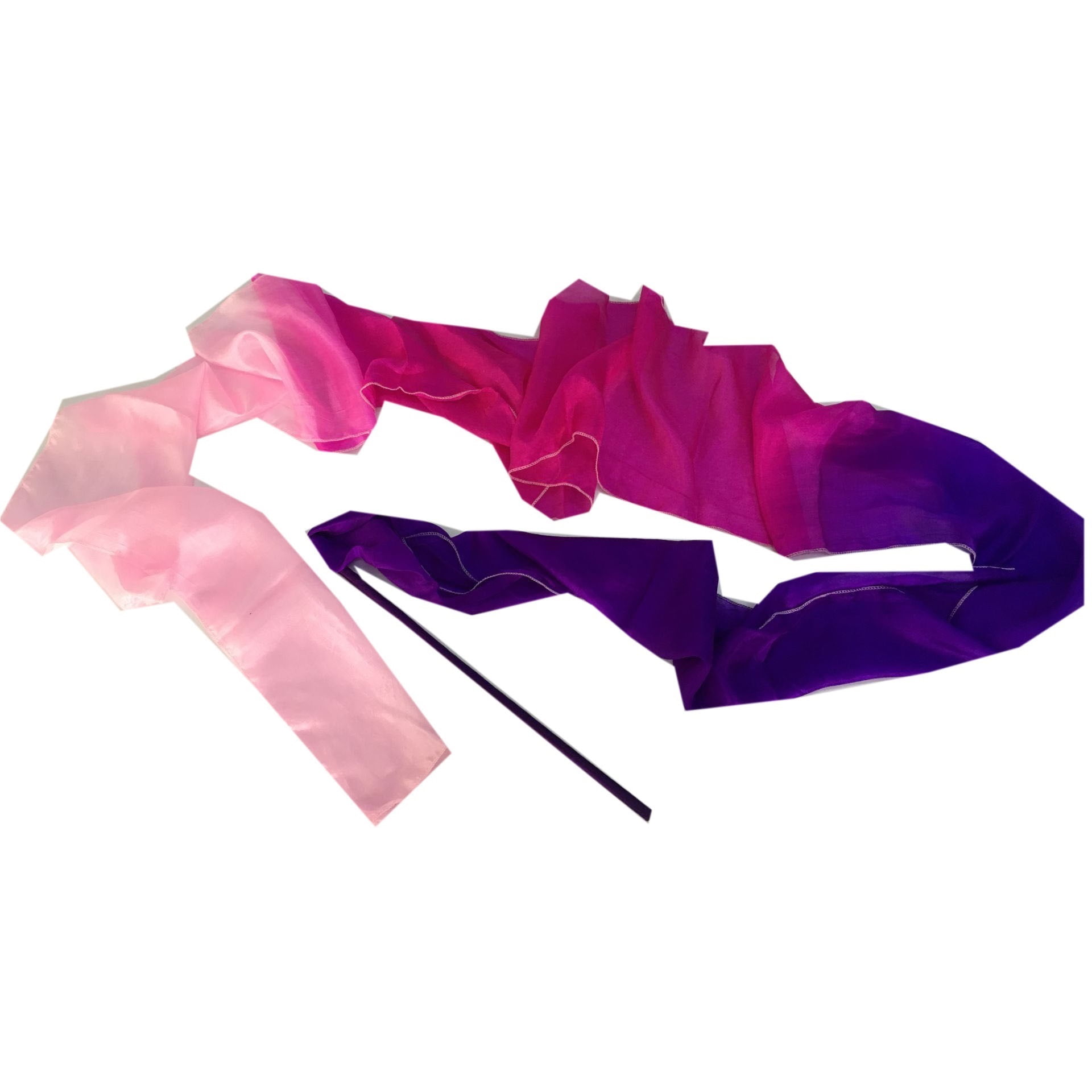 4mx0.45m (157"x17.7") Worship Silk Streamer Silk Flower Dance Streamers ...