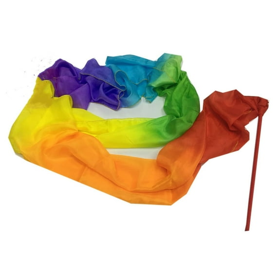 4mx0.45m (157"x17.7") Worship Silk Streamer Silk Flower Dance Streamers ...