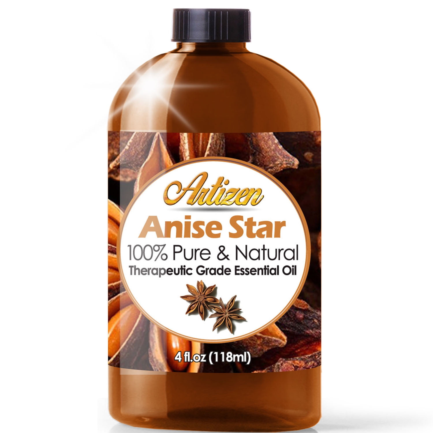 4oz - Artizen Anise Star Essential Oil (100% Pure & Natural - UNDILUTED ...