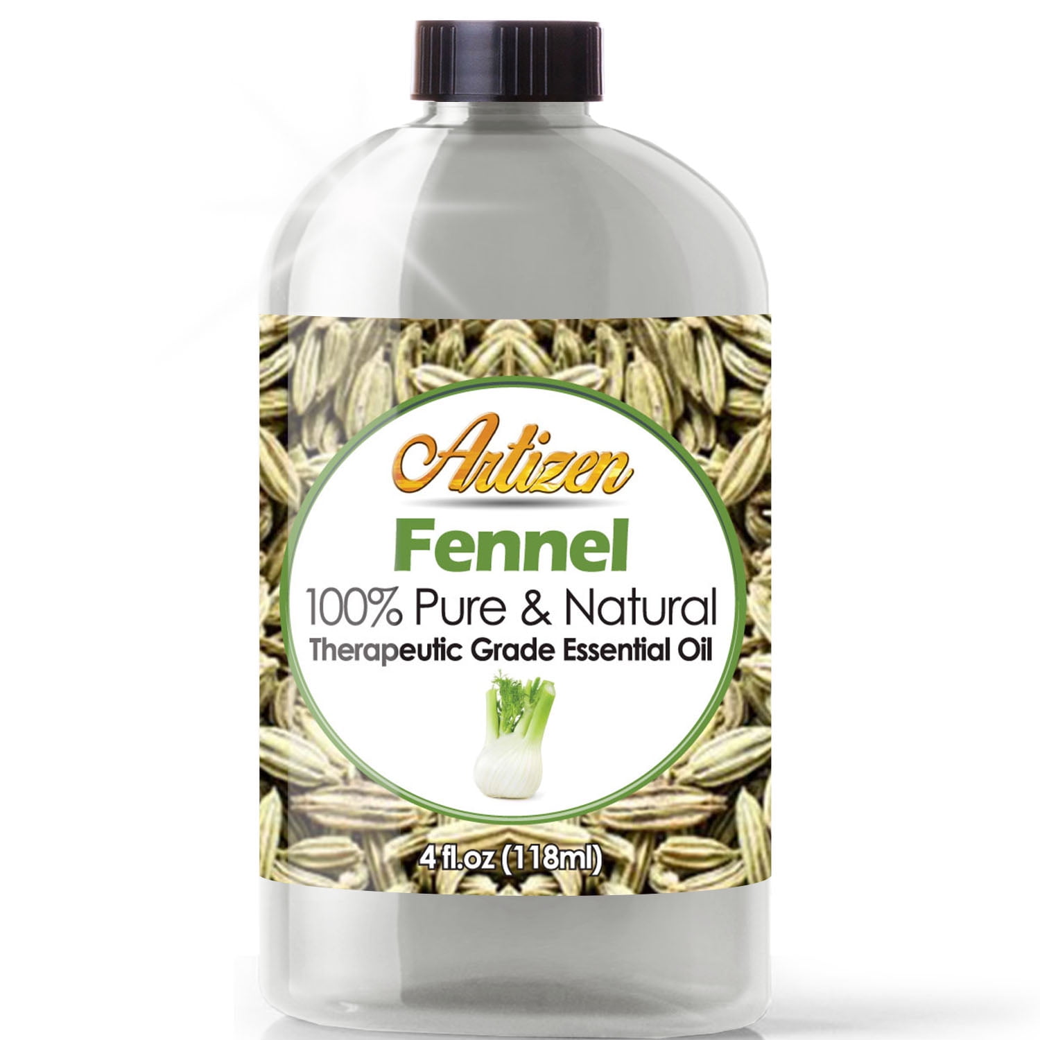 4oz - Artizen Fennel Essential Oil (100% Pure & Natural - UNDILUTED ...