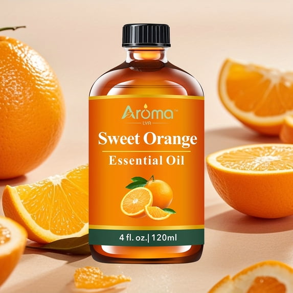 4oz Essential Oil - Lavender, Peppermint, Lemon, Sweet Orange ...
