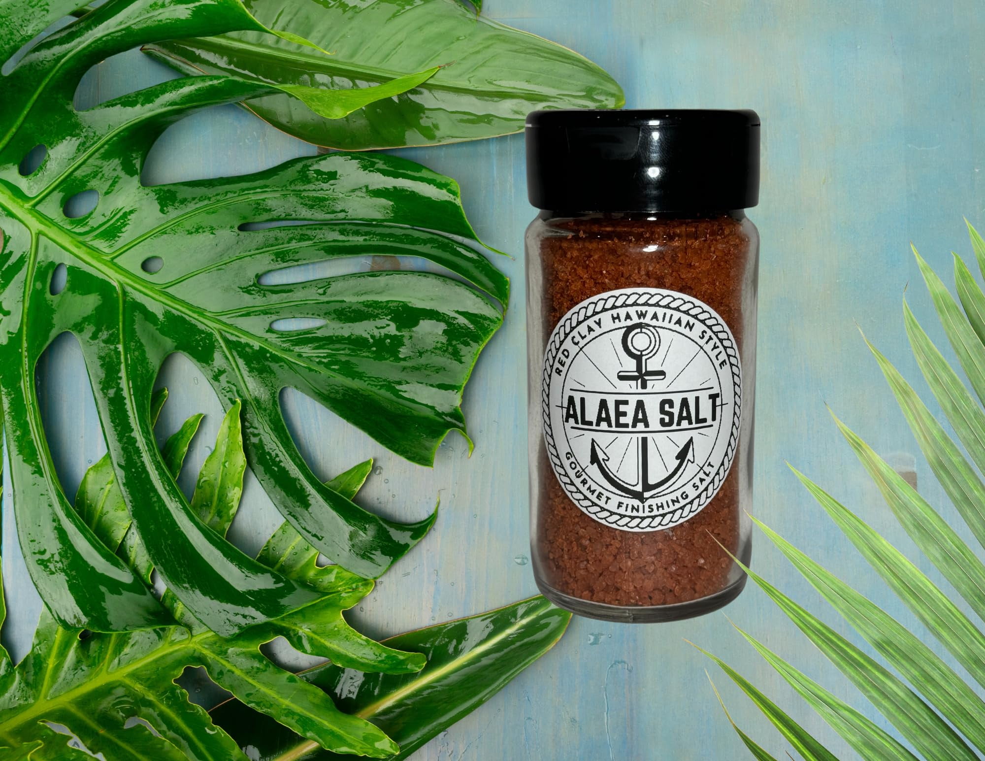 4oz Jar Premium Red YPF5 Alaea Sea Salt Artisanal Gourmet Chef Hawaiian ...