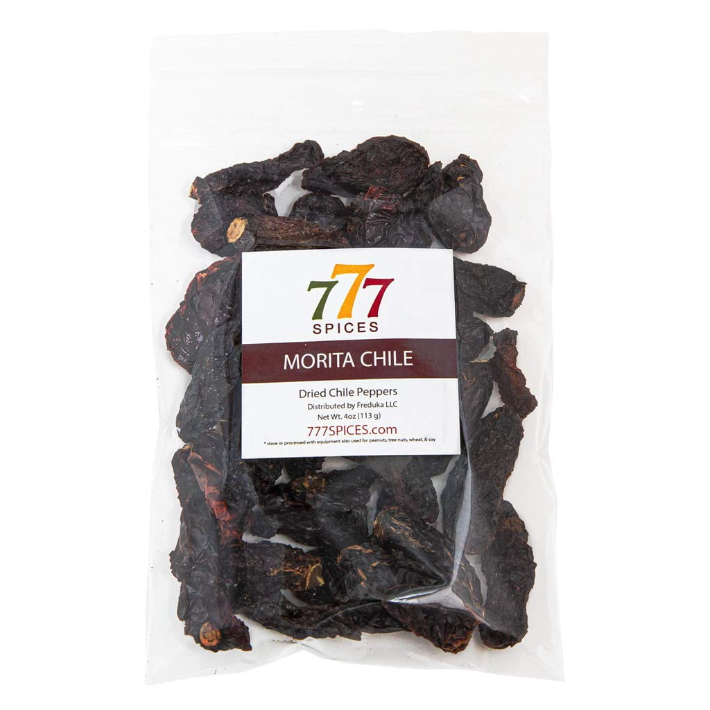 4oz Morita Chipotle Dried Whole Chile Peppers, Chili Seco Pods by 1400s ...