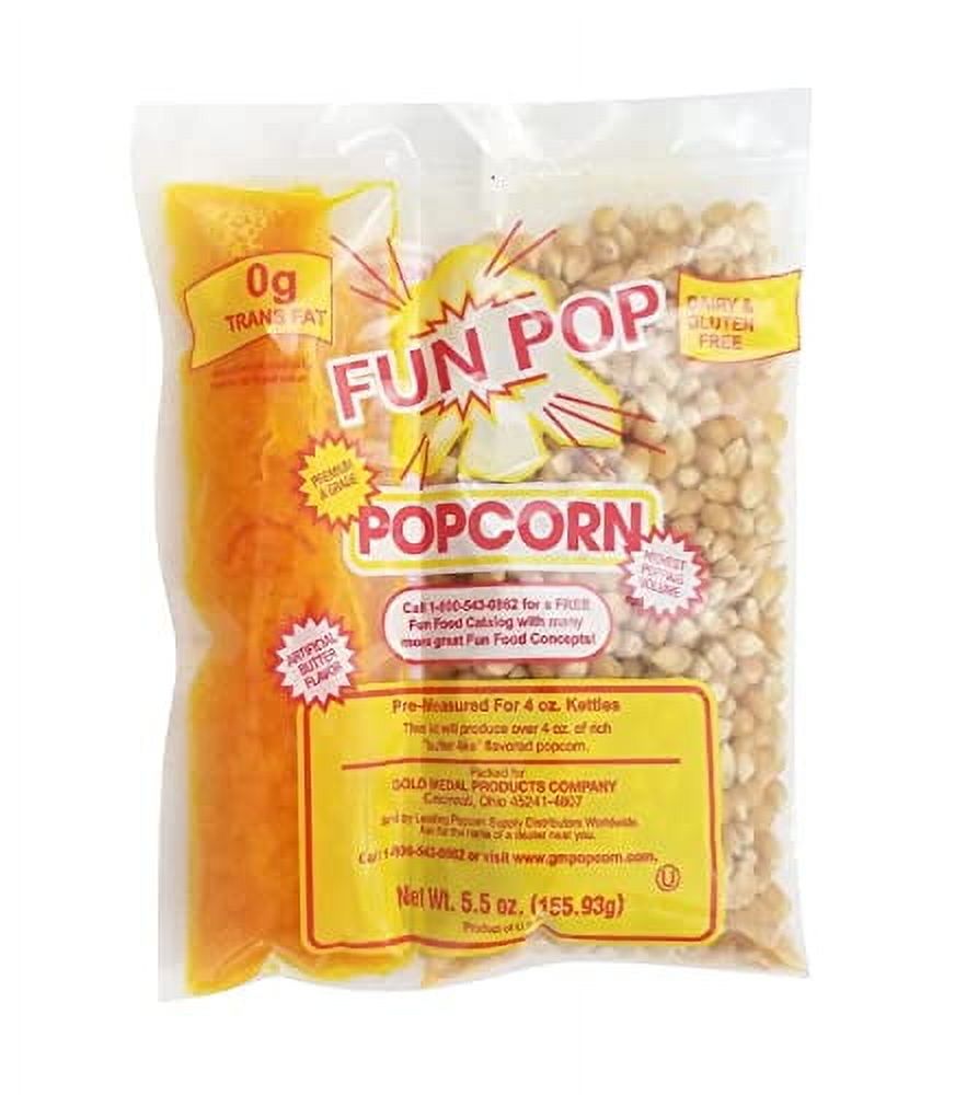 4oz Popcorn Portion Packs - Case of 36ct - Walmart.com