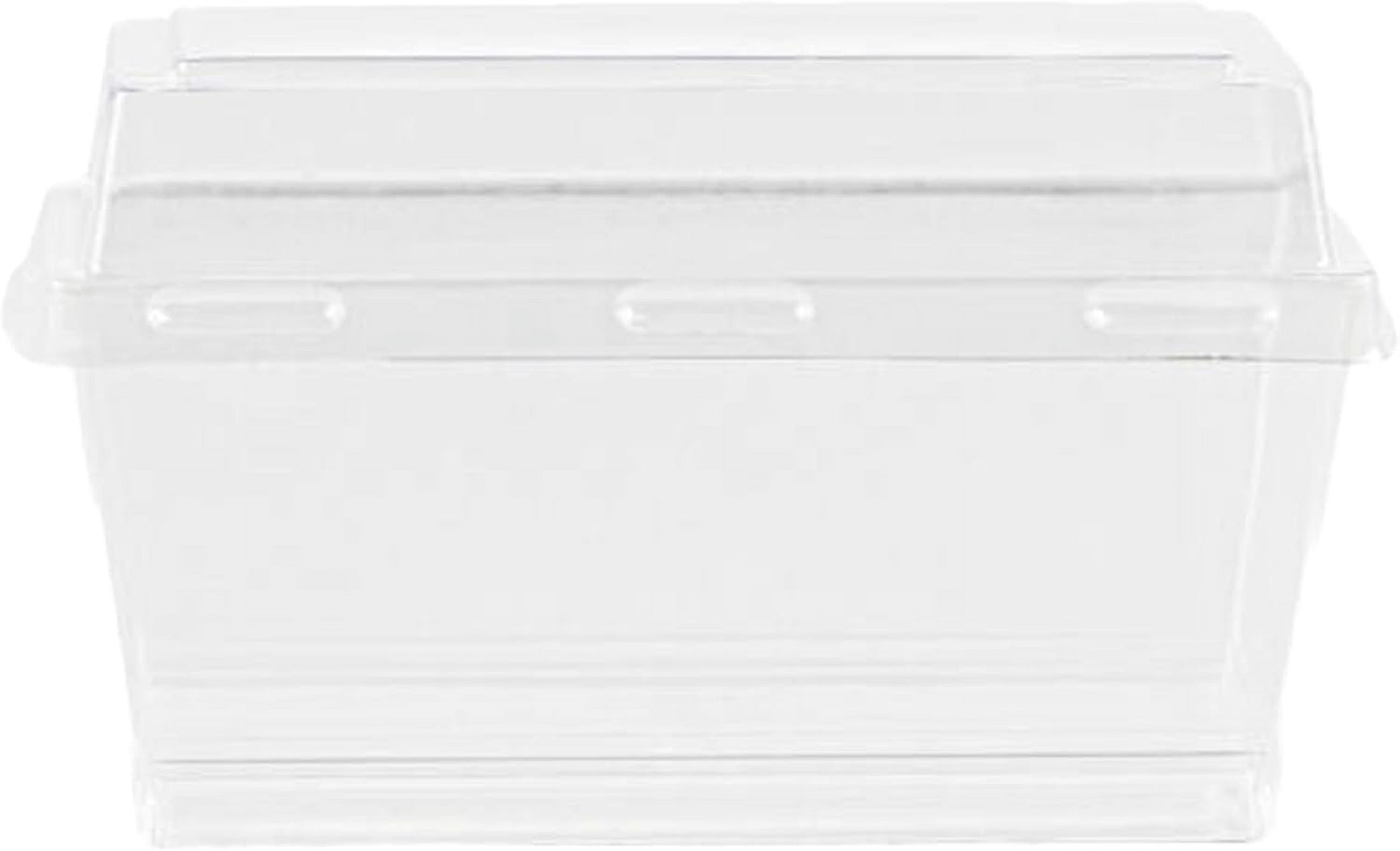 4oz Rectangular Mini Clear Plastic Dessert Containers with Dome Lid ...