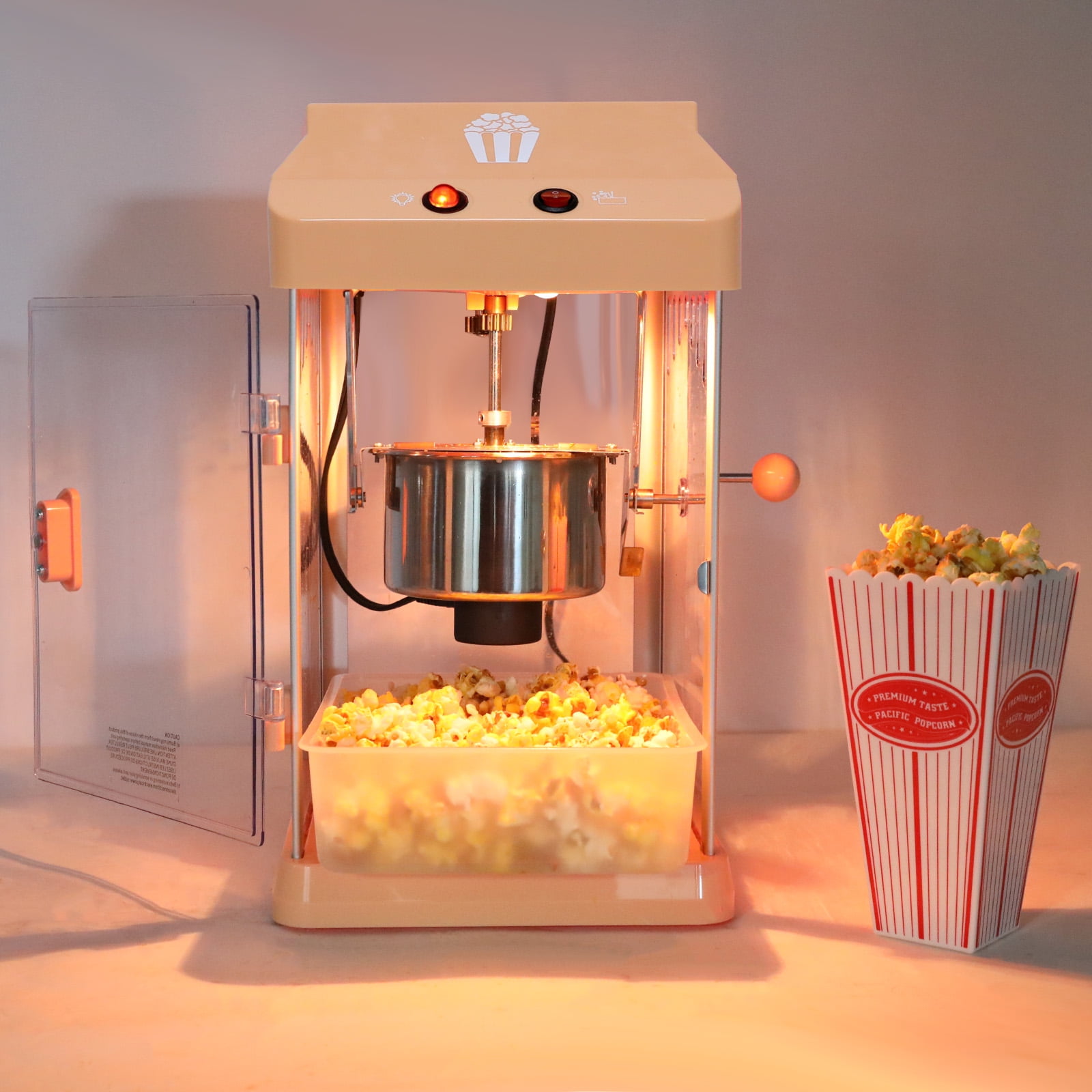 4oz Tabletop Popcorn Machine Popcorn Popper Machine Pop Corn Machine ...