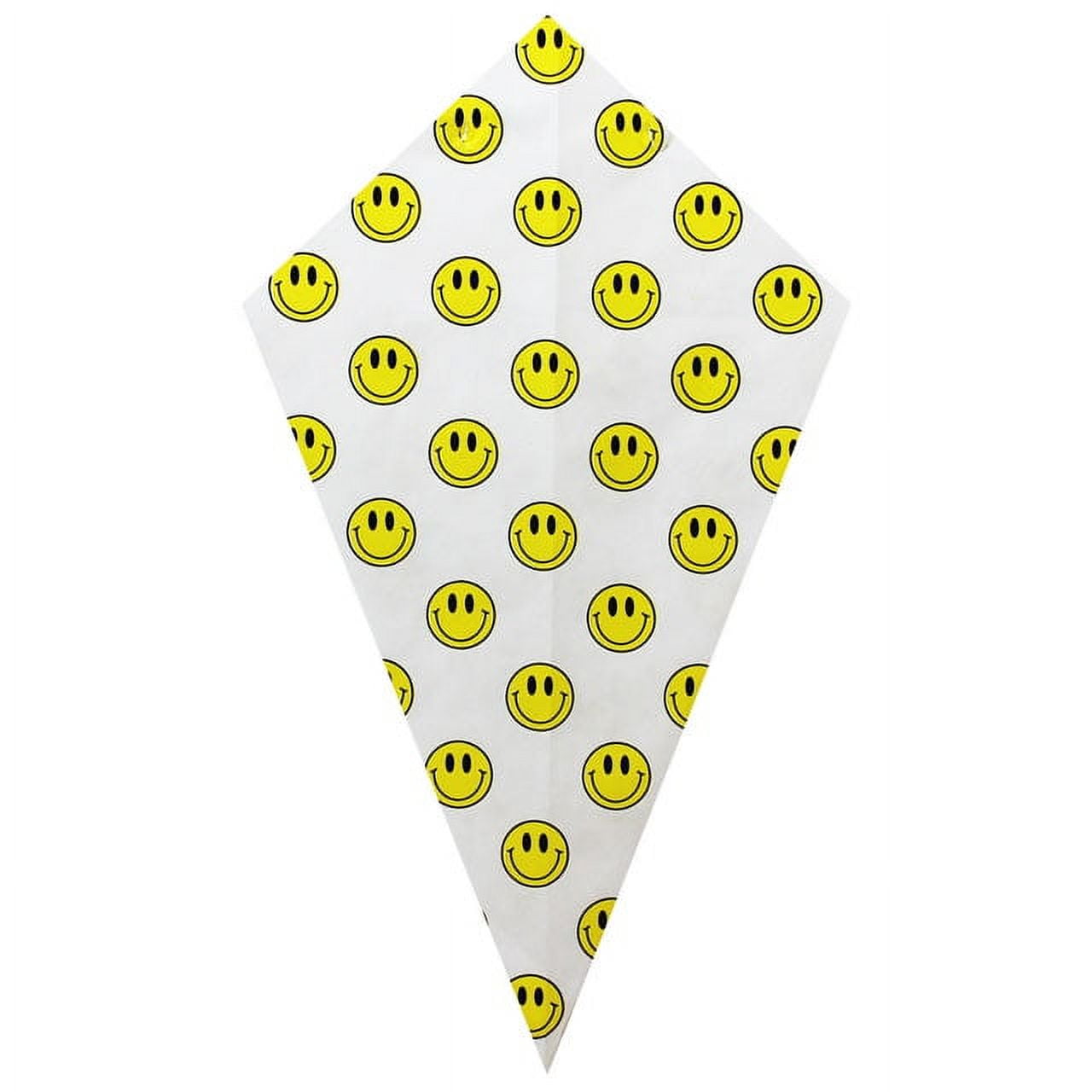 Paper cone 100 PCS Smiley faces 4oz. - Walmart.com