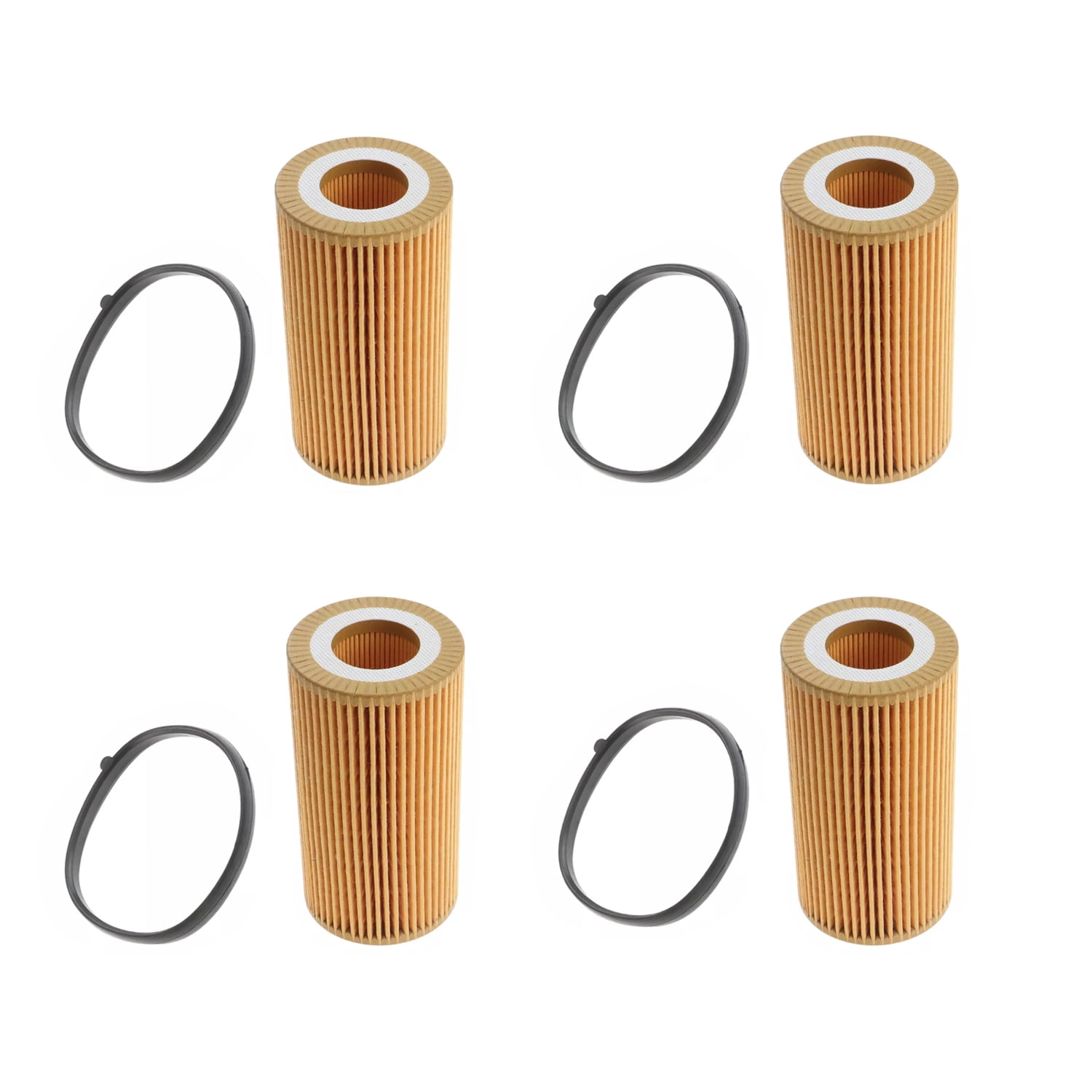 4pack Engine Oil Filter Fits for 05-13 Audi VW 2.0L 2.5L A3 A4 Jetta ...