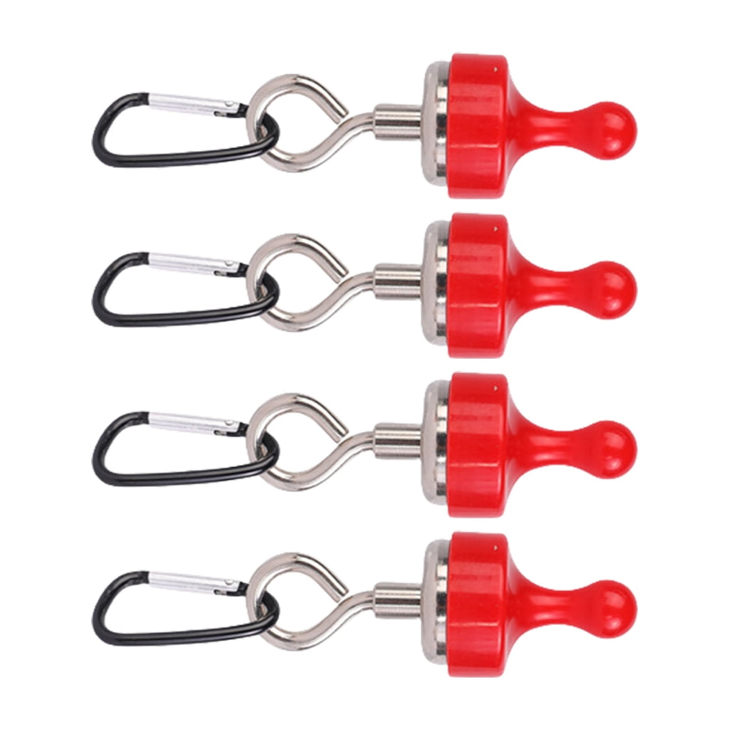 4pack Magnetized Tent Fasteners Camping Gears Hanging Hook Adjustable ...