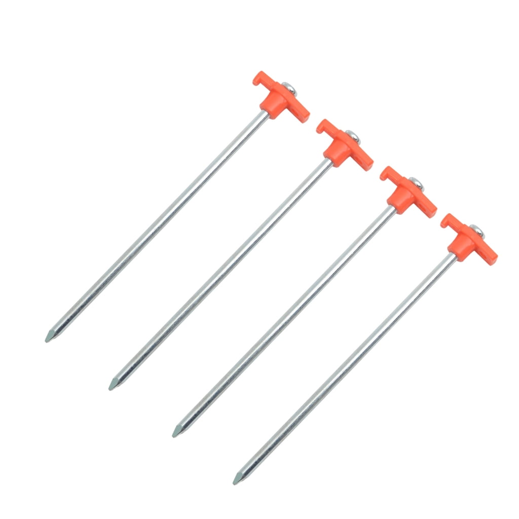 4pack Sand Pegs Durability Tent Nails Multipurpose Tent Anchors Heavy ...