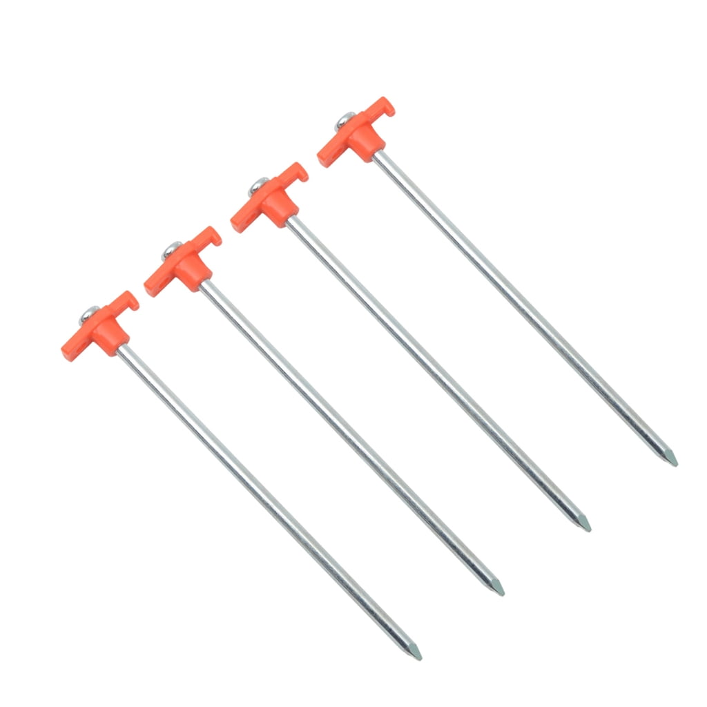 4pack Sand Pegs Durability Tent Nails Multipurpose Tent Anchors Heavy ...