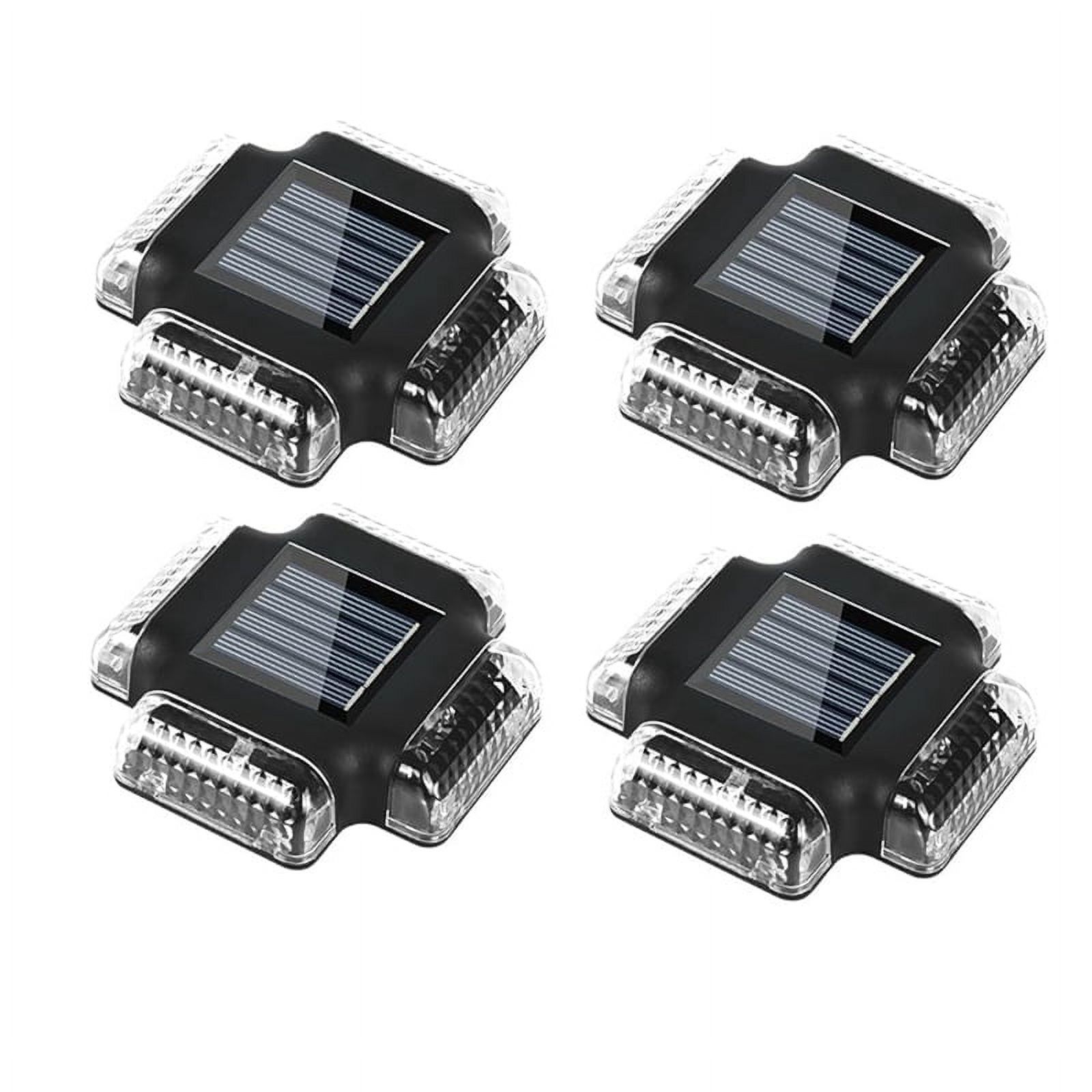 4pack Solar Pool Deck Lights Pool Side Floor Lights,Outdoor Above ...