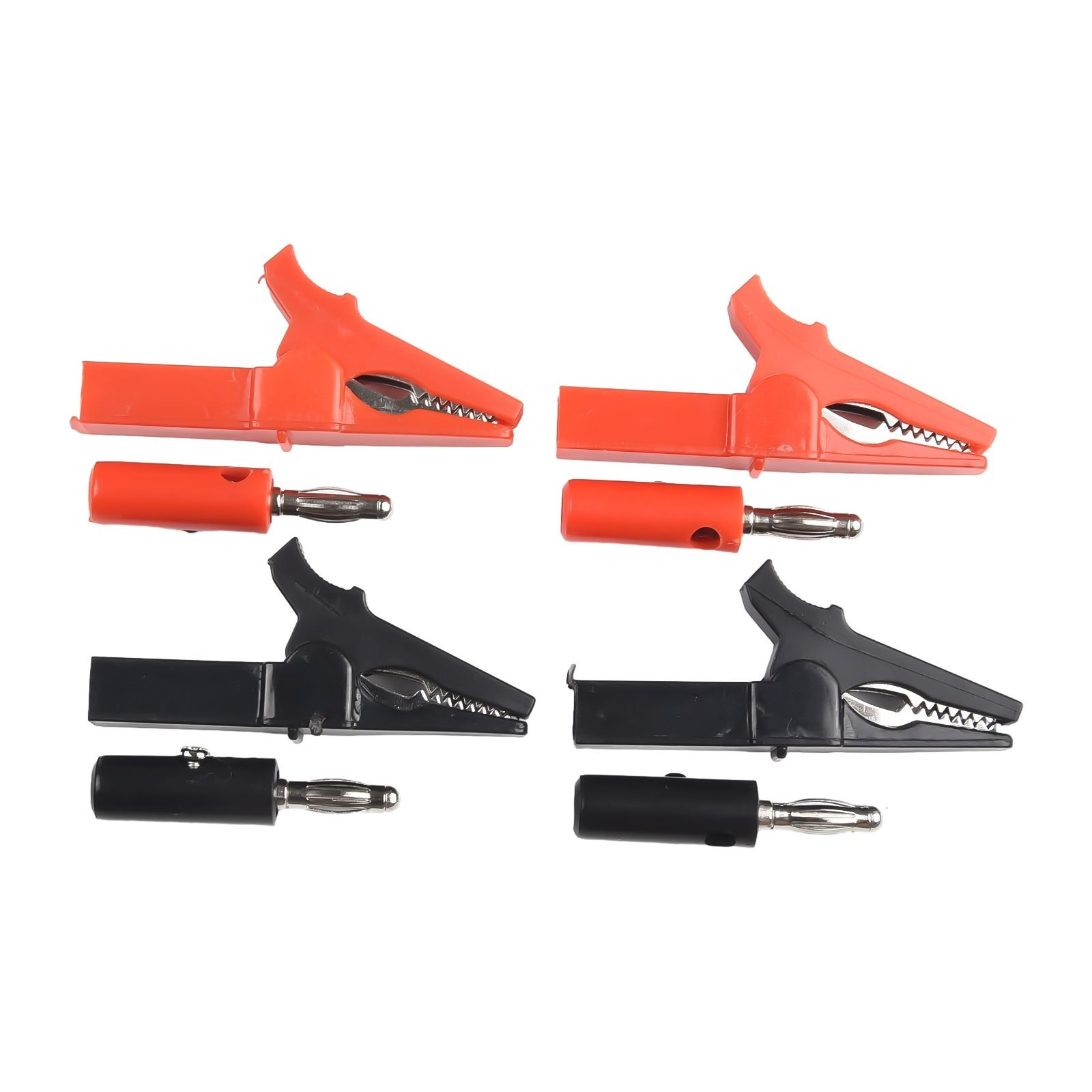 4pair Alligator Clip+Banana Plug Test Probe With 4mm Banana Plug ...