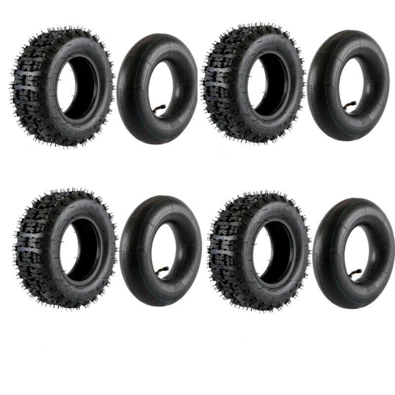 4pc 13x5.00-6 13/500-6 Tire + Tube 13x5-6 for ATV Go Kart Garden Mower ...