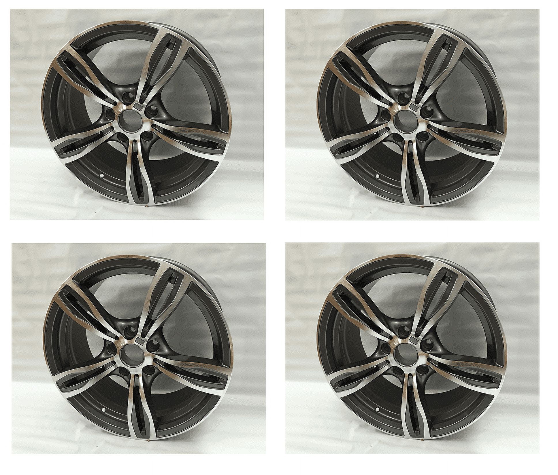 BMW F10 5 Series XDrive 4pc 18" Matte Gunmetal M5 Wheels Rims, 528i ...
