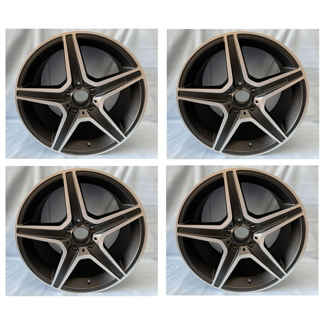 4pc 18" MATTE SPORT WHEELS FITS MERCEDES BENZ AMG E320 E430 E350 E500 ...