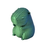 4pc 3D Printed Animal Toys Ornaments Movable Cartoon Creative Capybara ...