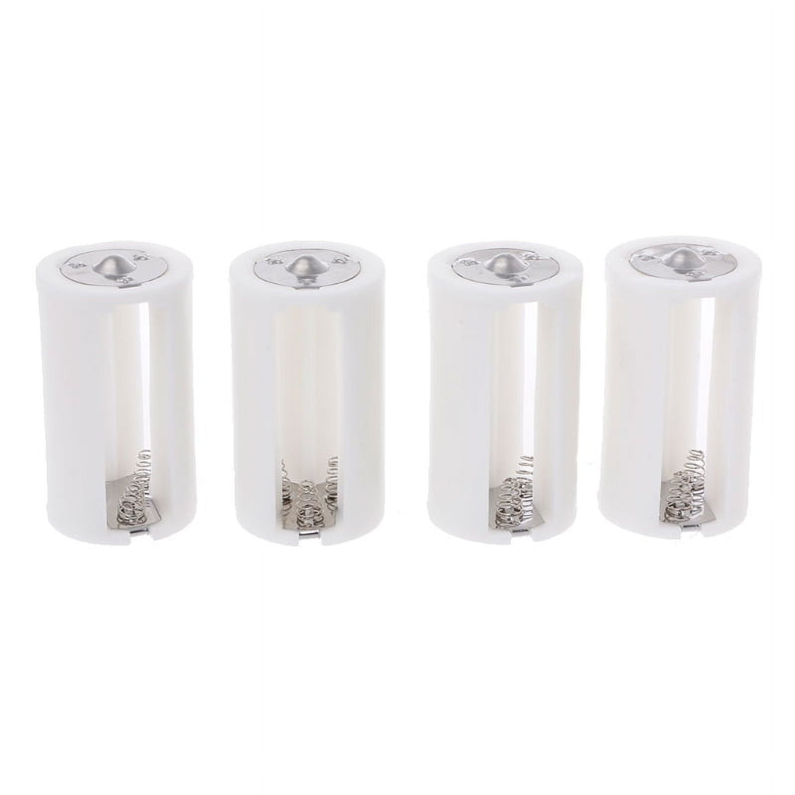 4pc 3x AA to D Size Battery Adapter Converter Holder Switcher Case Box ...
