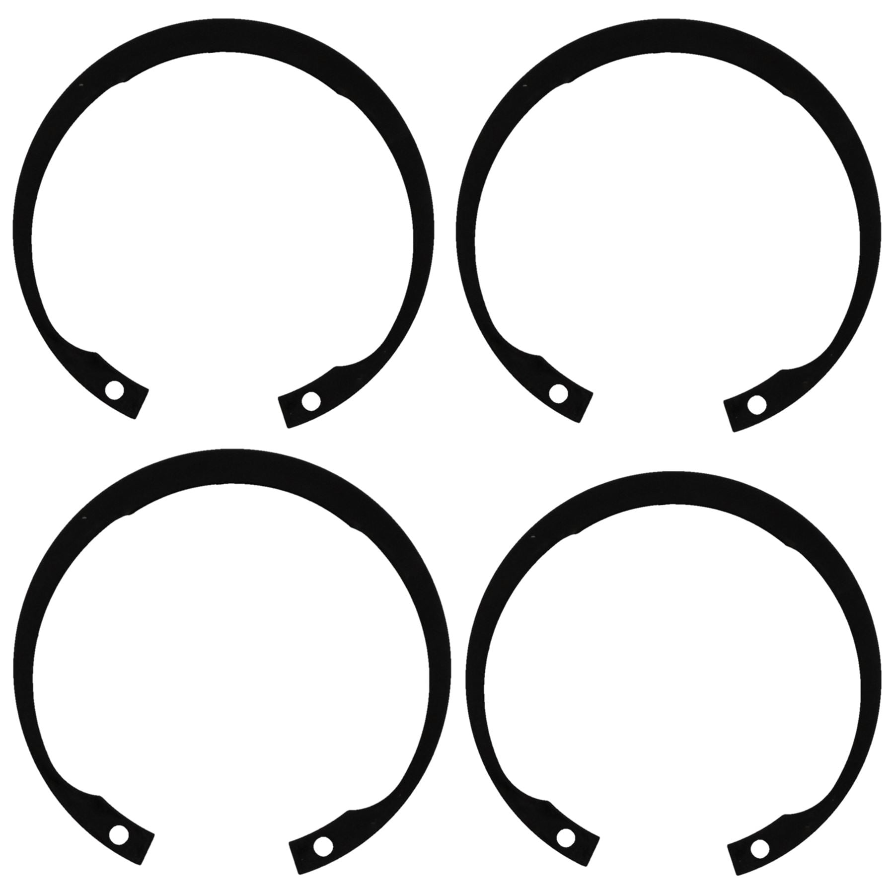 4pc 60mm x 2mm Internal Circlip Clip Trailer Bearing Retainer Retaining ...