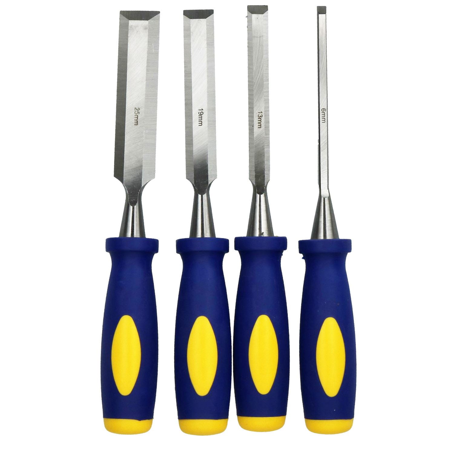 4pc Chisel Carving Wood Work Carpentry Bevel Edge Edged Chisels ...