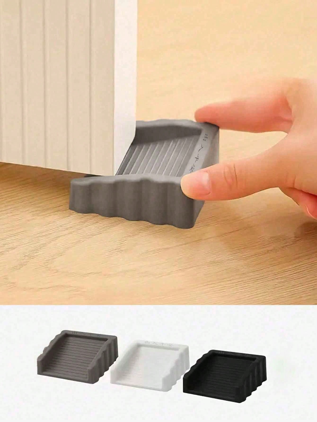 4pc Creative Rubber Wind Stopper Safety Door Stopper Wind Proof Device ...