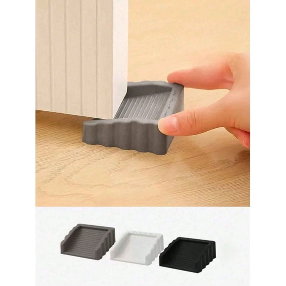 4pc Creative Rubber Wind Stopper Safety Door Stopper Wind Proof Device ...