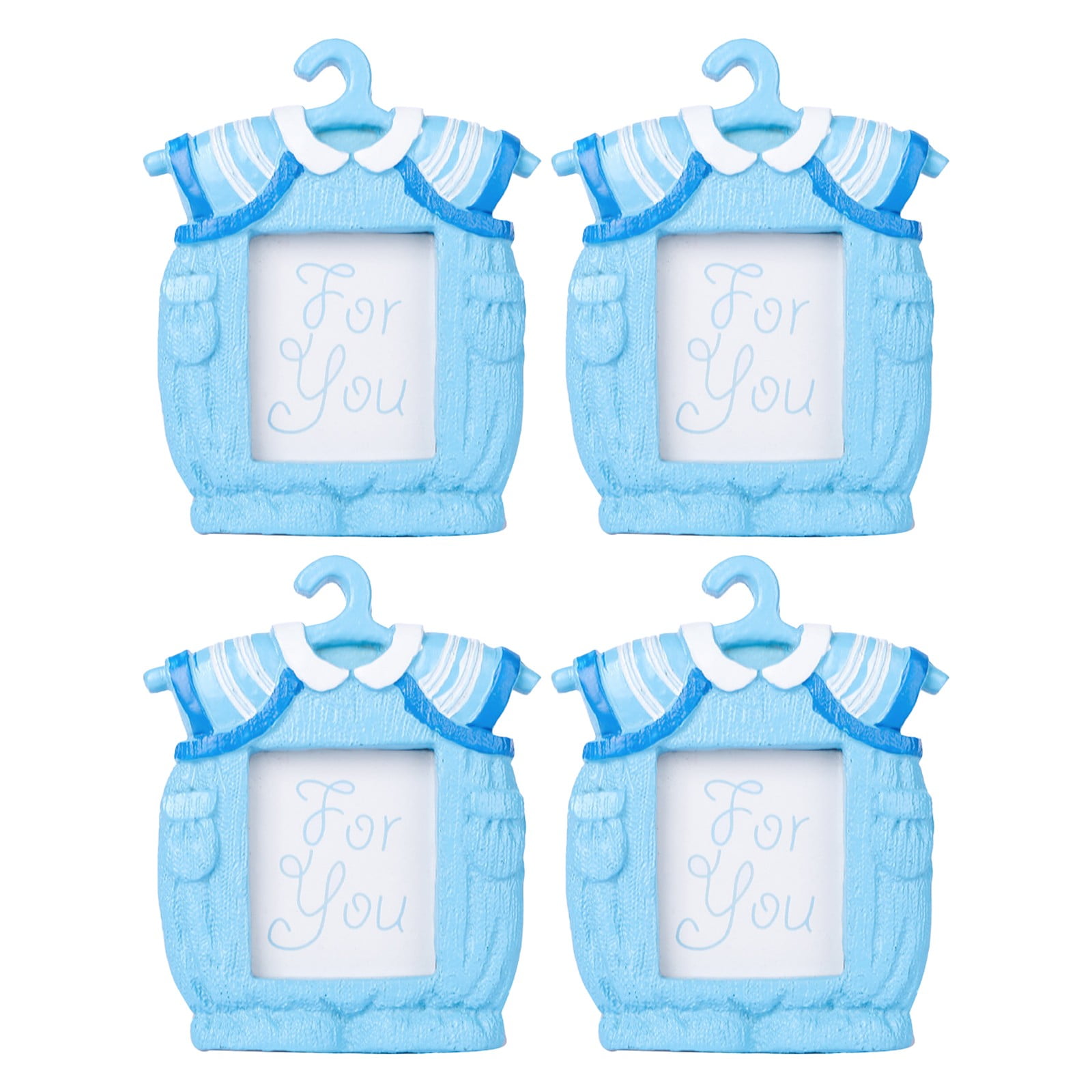 4pc Cute Baby Party Boy Hanger Picture Frame Baby Full Moon Birthday ...