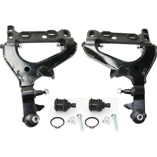 4pc Front Lower Control Arm & Upper Ball Joint Kit For 2004-07 ...