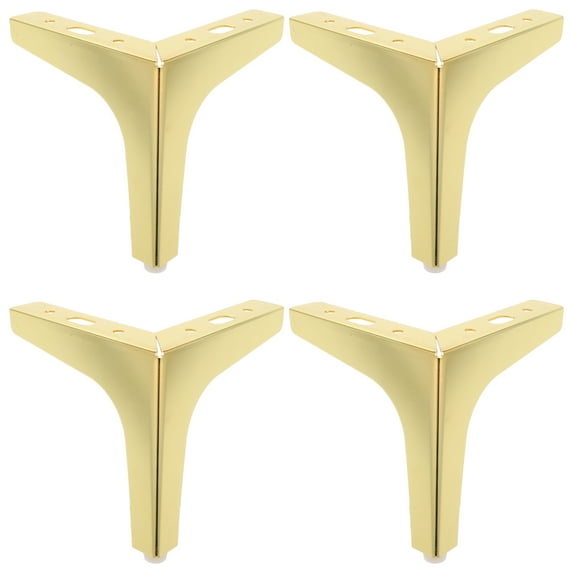 4pc Furniture Legs Triangle Cabinet Feet Heavy Duty Furniture ...