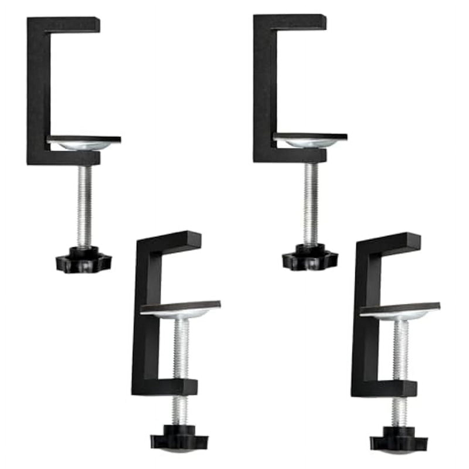 4pc G Clamps for Woodworking,C-Clamp Wood Plastic Cutting Drilling ...