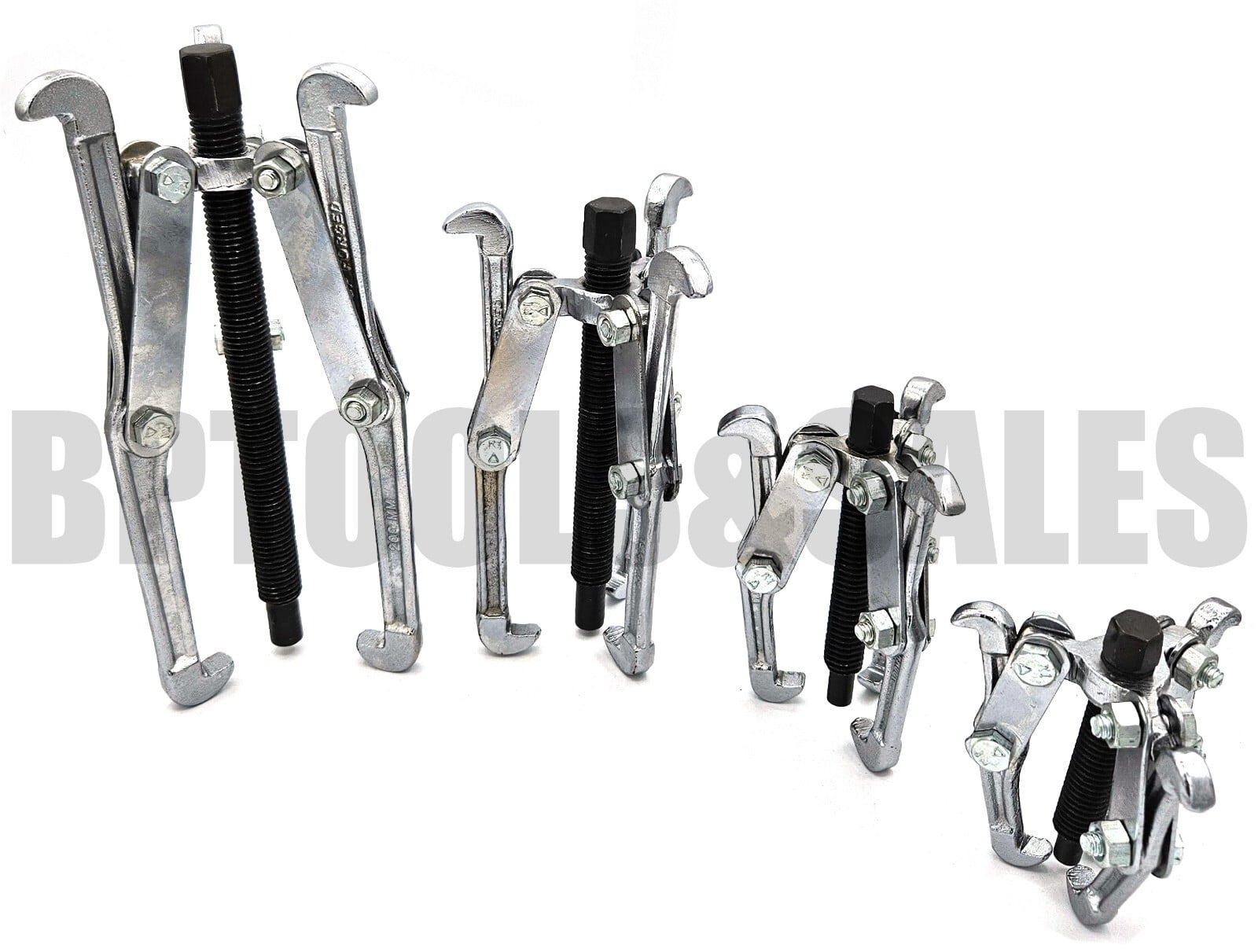 4pc Gear Puller 3 Jaw Set 3" 4" 6" 8" Gear Pulley Bearing Puller Auto ...