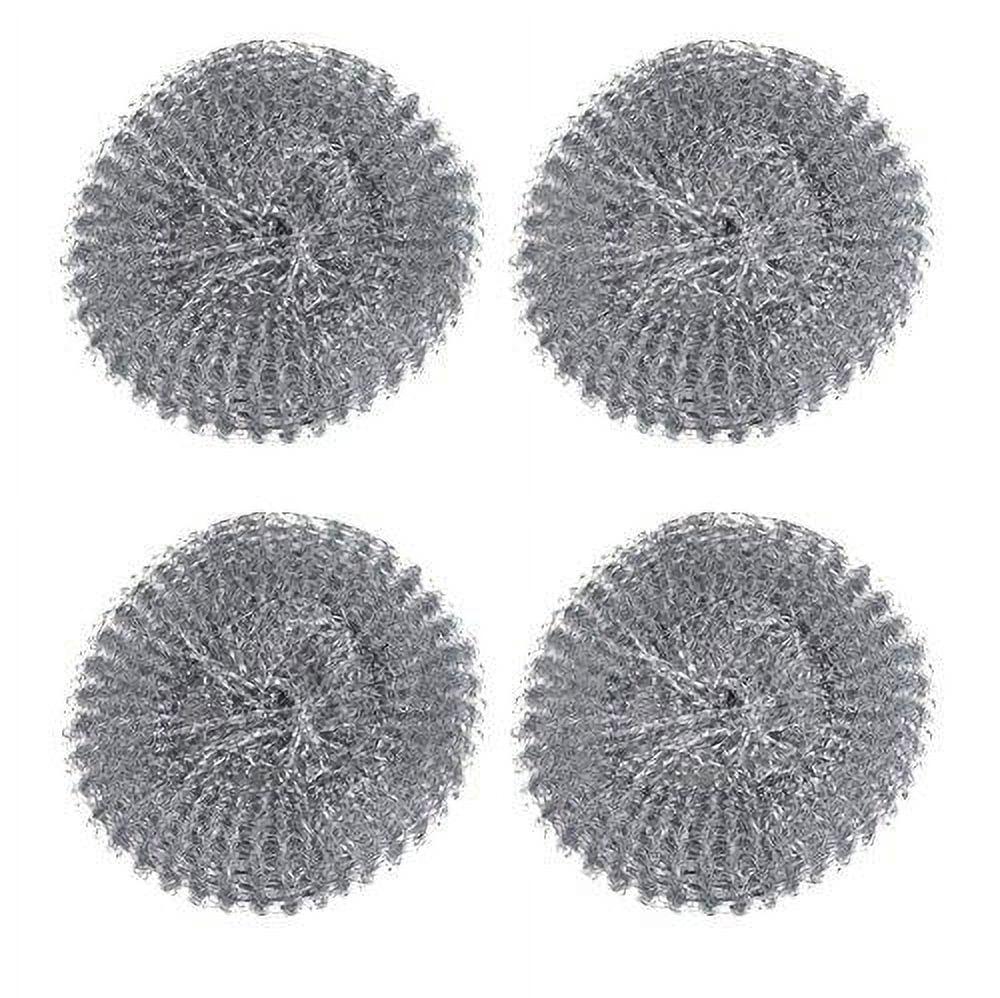 4pc Heavy-Duty Ram-Pro Steel Wool Barbecue Grill Cleaner Pads - Walmart.com