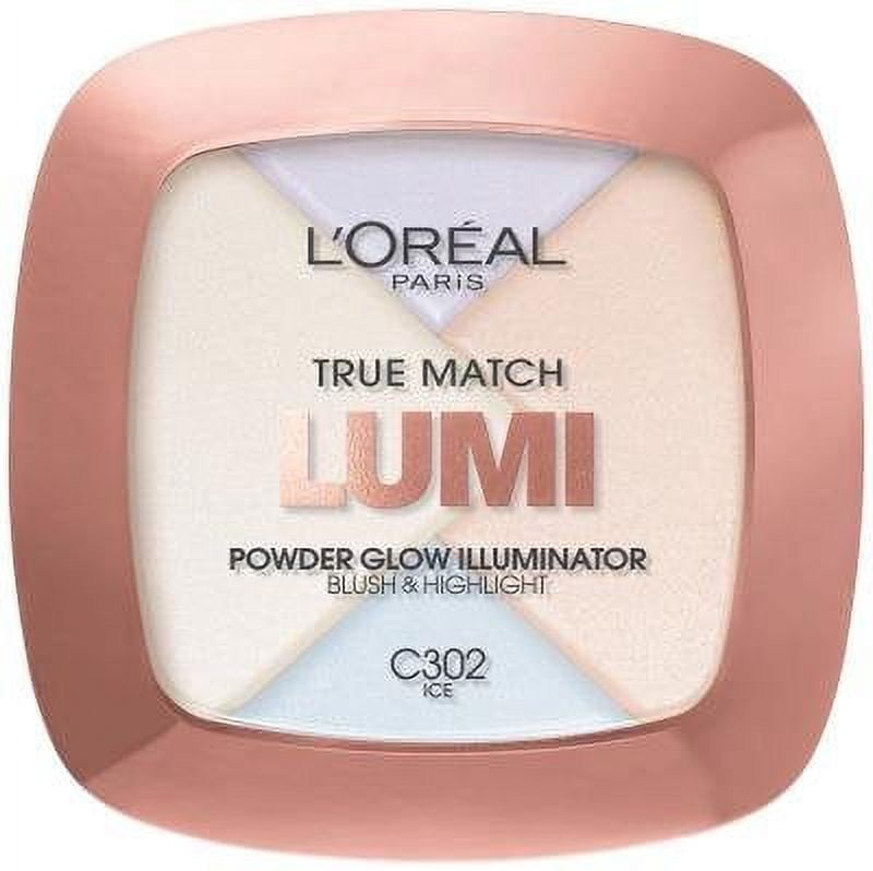 4pc Loreal True Match Lumi Powder Glow Illuminator, Ice - Walmart.com