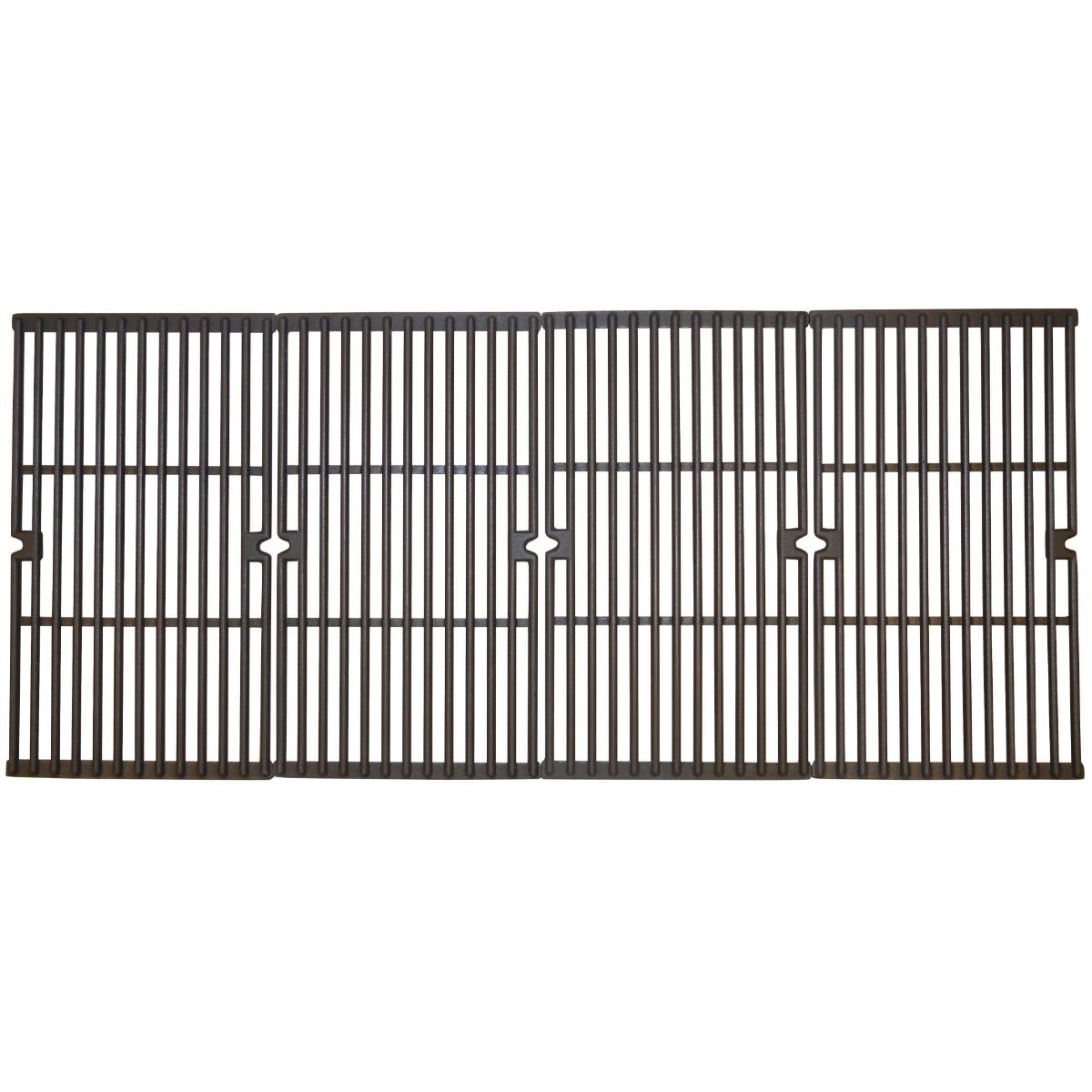 4pc Matte Cast Iron Cooking Grid for Aussie and Duro Gas Grills 39.5 ...