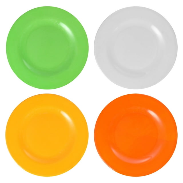 4pc Melamine Plates Melamine Dining Plate Kitchen Safe Melamine ...