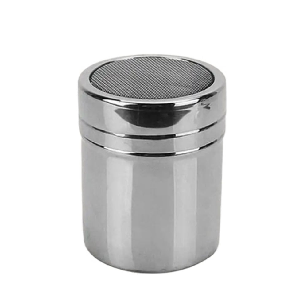 4pc-Silver stainless steel mesh tube type dusters dusting salt shaker ...