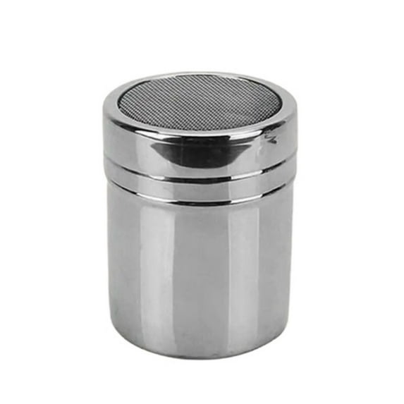 4pc-Silver stainless steel mesh tube type dusters dusting salt shaker ...