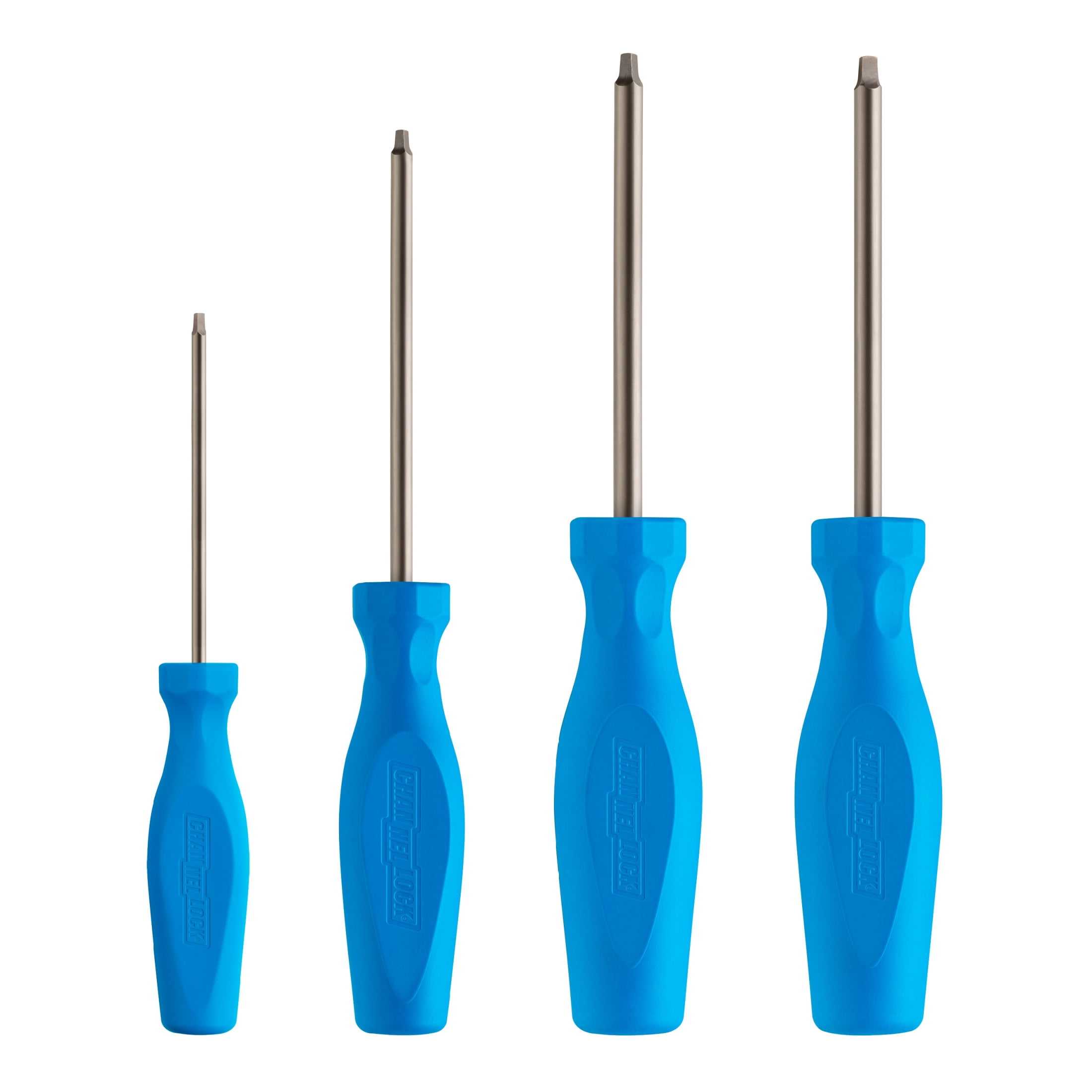 CHANNELLOCK Sqaure Recess Screwdriver Set, Precision Machined with ...