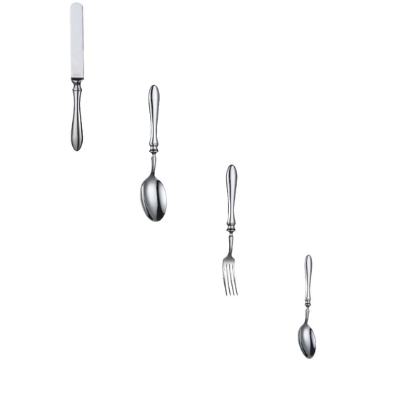 4pc Steak Knife And Fork Basdi 304 Stainless Steel Steak Knife & Fork ...
