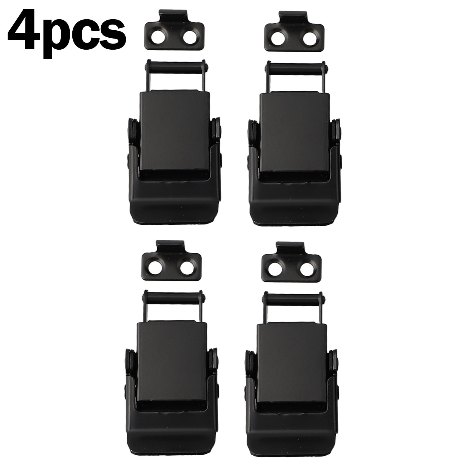4pc Toggle Latches Spring Loaded Clamp Clip Case Box Latch Catch Toggle ...